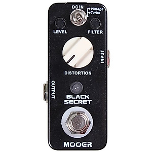 Mooer Black Secret, distortion micro pedal