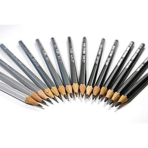 Caran d'Ache Grafwood 15 Piece Round Tube Set