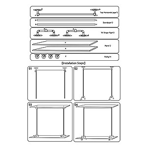 MBQQ Industrial Pipe Clothing Rack on Wheels,Rolling Iron Garment Racks with Shelves, Commercial Grade Clothing Racks Heavy Duty,Vintage Steampunk Clothes Rack Retail Display Wood Shelf