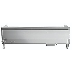 Kratos 29Y-009 48" Commercial Restaurant Gas Countertop Griddle, Thermostatic Controls, 4 Burners, 120,000 BTU Output