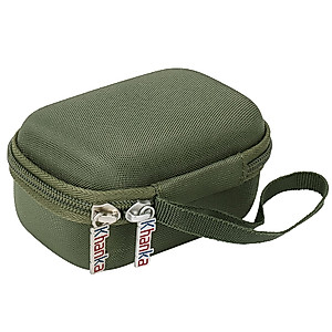 khanka Hard Travel Case Compatible with MakeID Label Maker Machine, Case Only (Green)