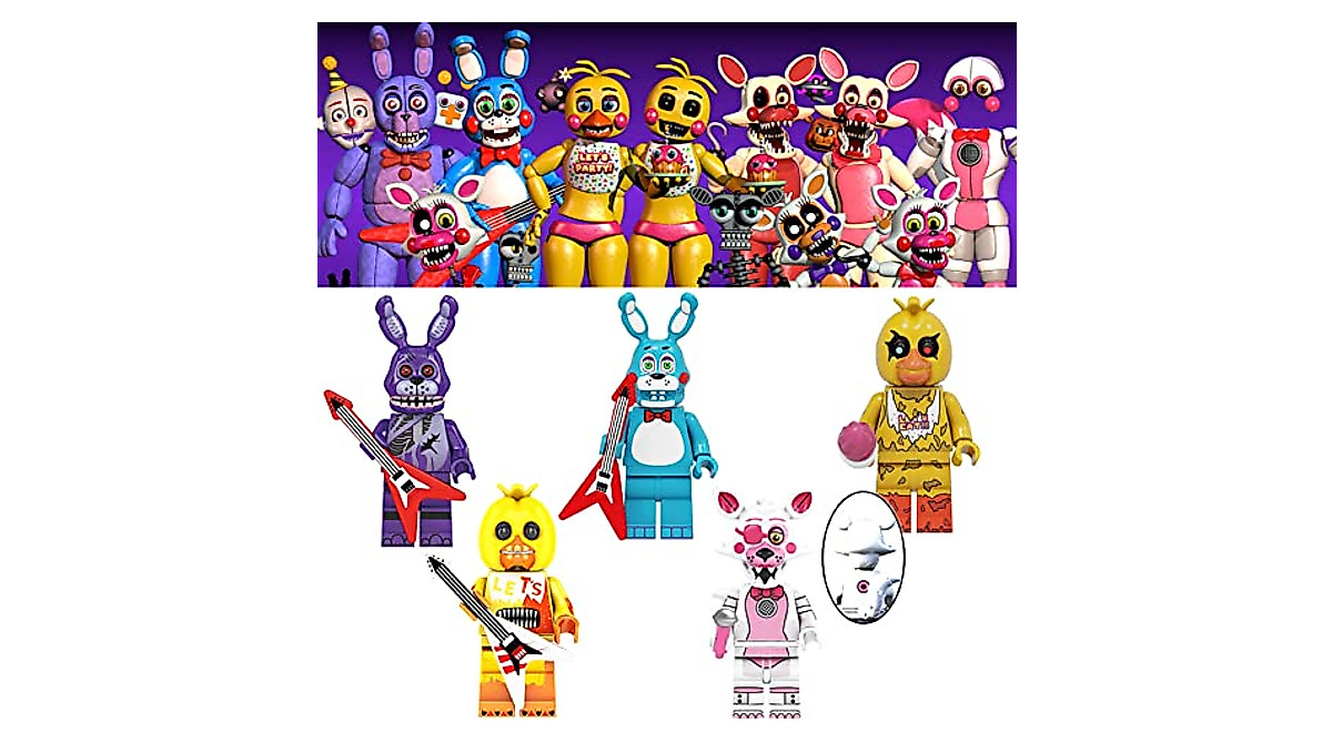 FNAF Action Figures Set – 24 Collectible Toys for Fans & Parties
