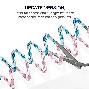 Anti Lost Wrist Link Kids Leash Child Safety Wristband Toddler Harness Leash with Lock (Pink) (Reflective Pink)