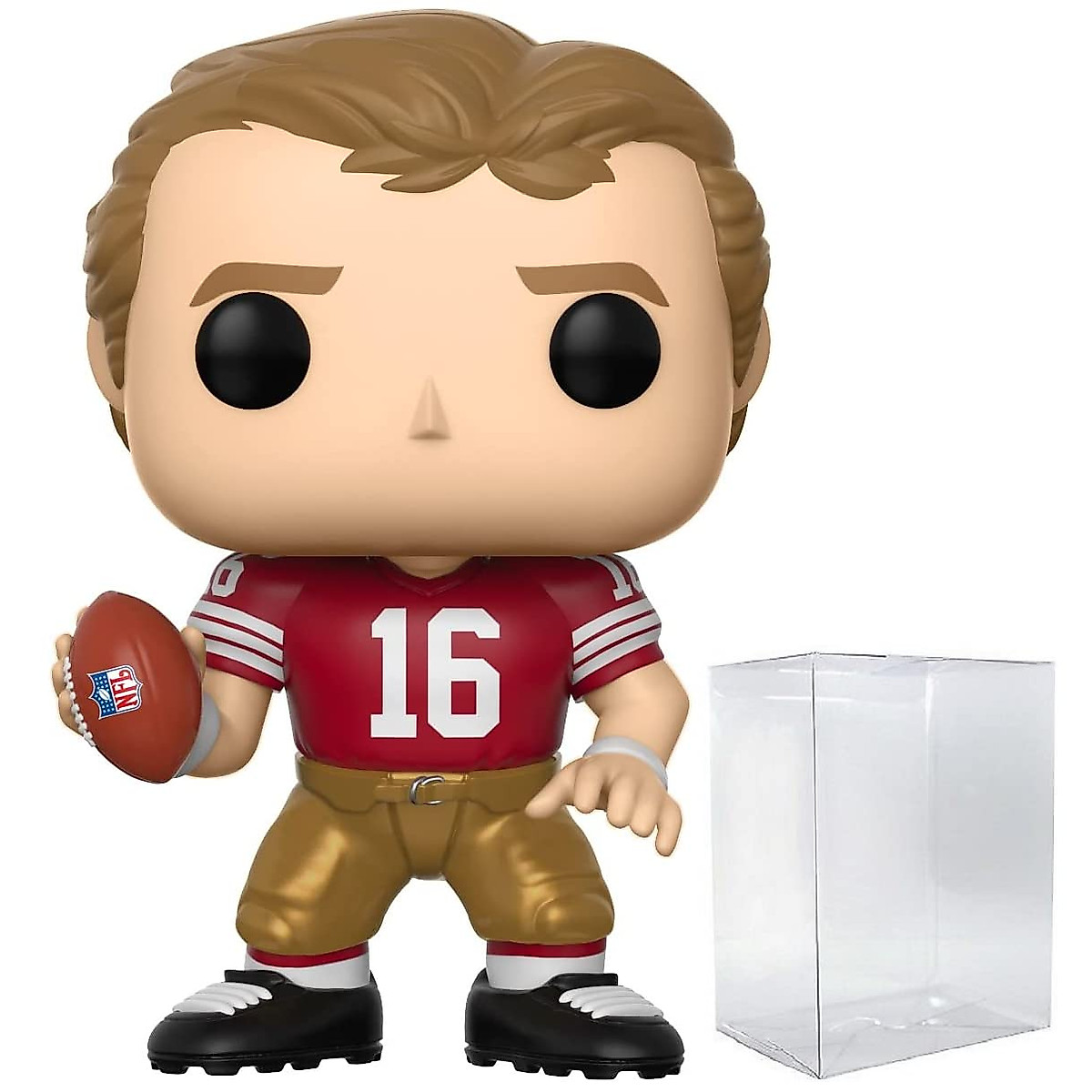 Joe Montana (49ers Home) Funko Vinyl Figure (Bundled with Compatible Box Protector Case)