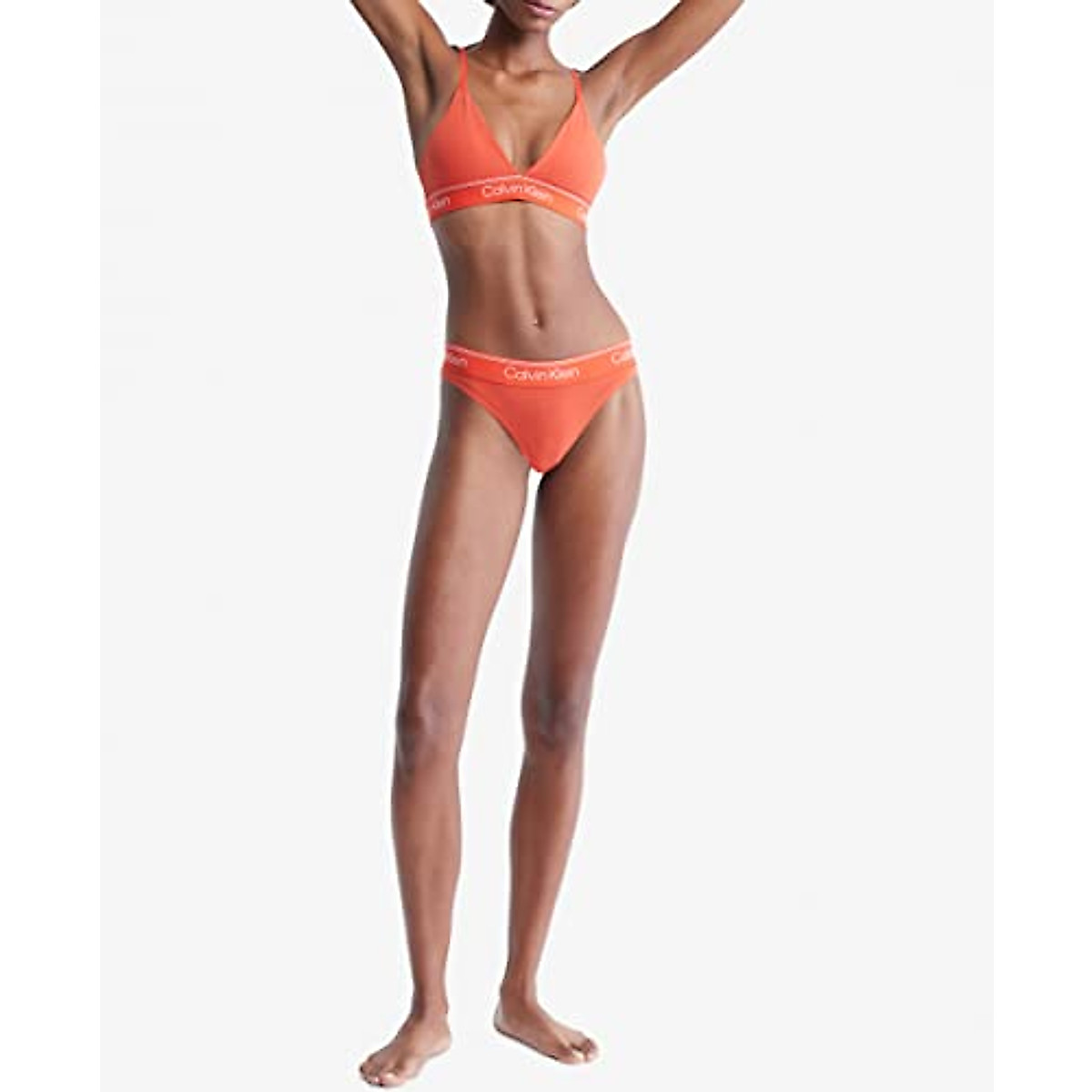 Calvin Klein Women's Athletic Tanga Panties, Hazard