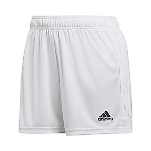 adidas Women's Tastigo 19 Shorts, White/White, Large