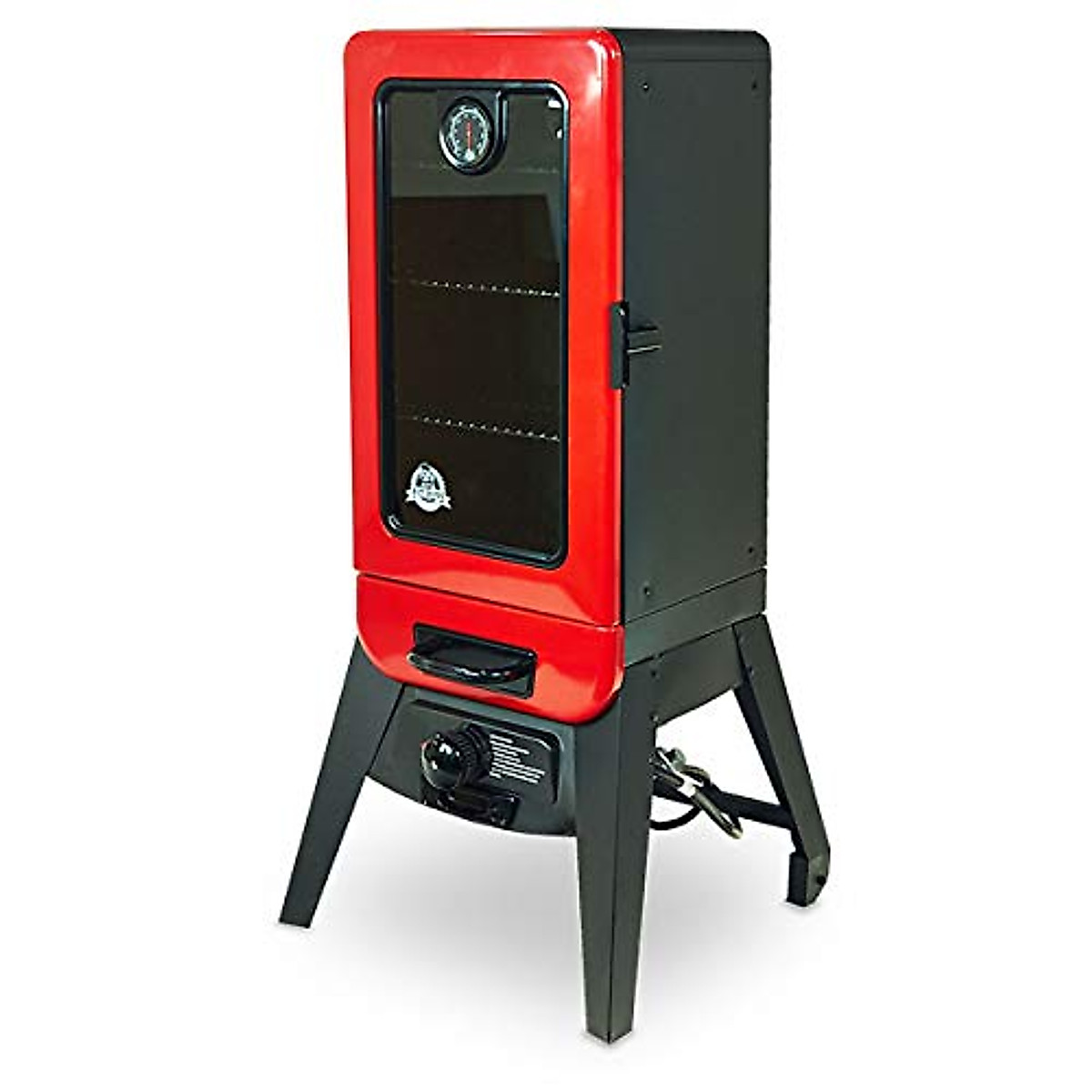 PIT BOSS 77435 Vertical Lp Gas Smoker, Red