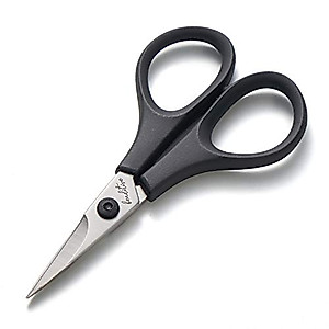 Beaditive Lightweight Sewing and Embroidery Scissors Set (2 PC) | Sewing, Embroidery, Paper Cutting, Crafting | Stainless Steel | Protective Cover (3.5 in)