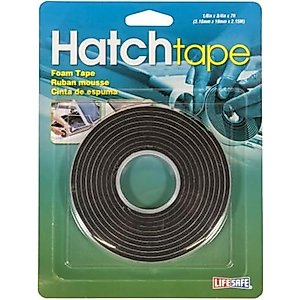 Incom 834-re3870 Draught Excluder Foam Sticker for hatches, 3 mm x 19 mm x 2.1 m