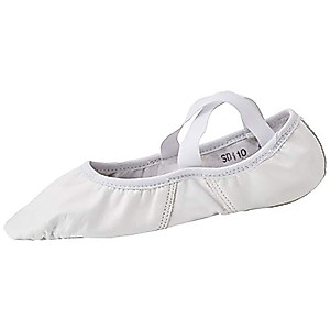 So Danca Women's Ballet Shoes, White, 12