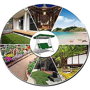 Universal Replacement Canopy for Garden Swing Chair,Swing Chair Cover Outdoor Waterproof Swing Cover Replacement for Garden Swing Hammock Outdoor