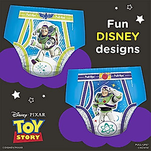 Pull-Ups Boys' Nighttime Potty Training Pants Training Underwear, 2T-3T, 21 Ct