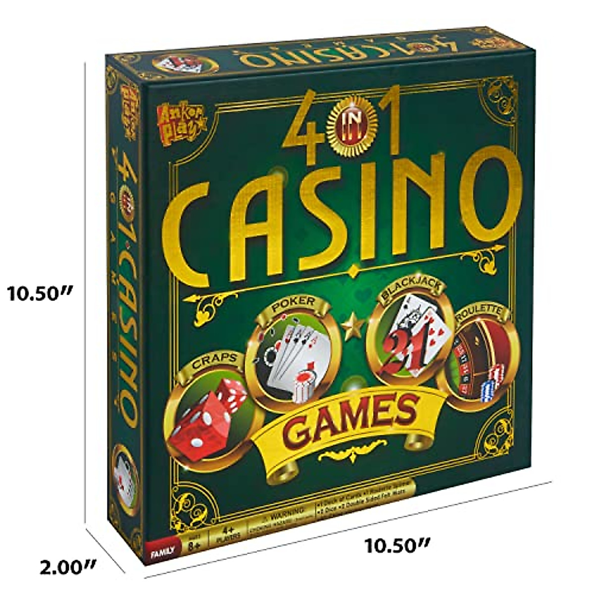4 in 1 Casino Games