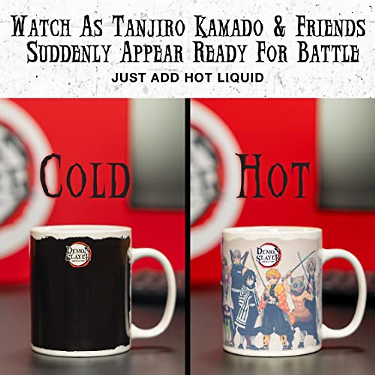 Paladone Demon Slayer Heat Change Coffee Mug, 300ml