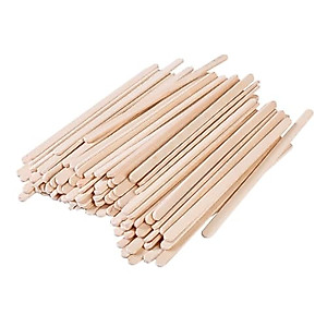 Perfect Stix Premium Wooden Coffee Stirrer Sticks, Thick Birch Wood 1300 Count, 5.5" Inches. Eco-Friendly Wooden Stirrers (5.5Inches / 1300PC)