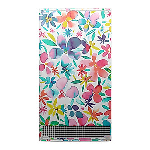 Head Case Designs Officially Licensed Ninola Colorful Petals Spring Art Mix Vinyl Sticker Gaming Skin Decal Cover Compatible With Xbox Series S Console