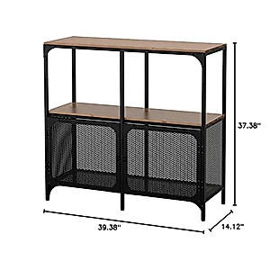 IKEA Fjällbo Shelf Unit, Black