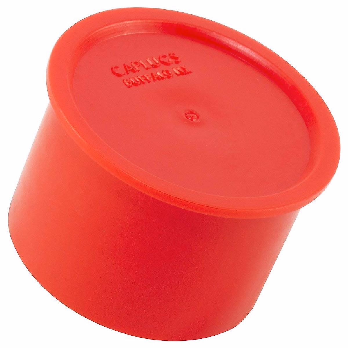 Caplugs 99394729 Plastic Cap for Threaded Connectors. RC-21, PE-LD, to Cap Thread Size 1-5/16 Cap ID 1.31" Length 0.90", Red (Pack of 40)
