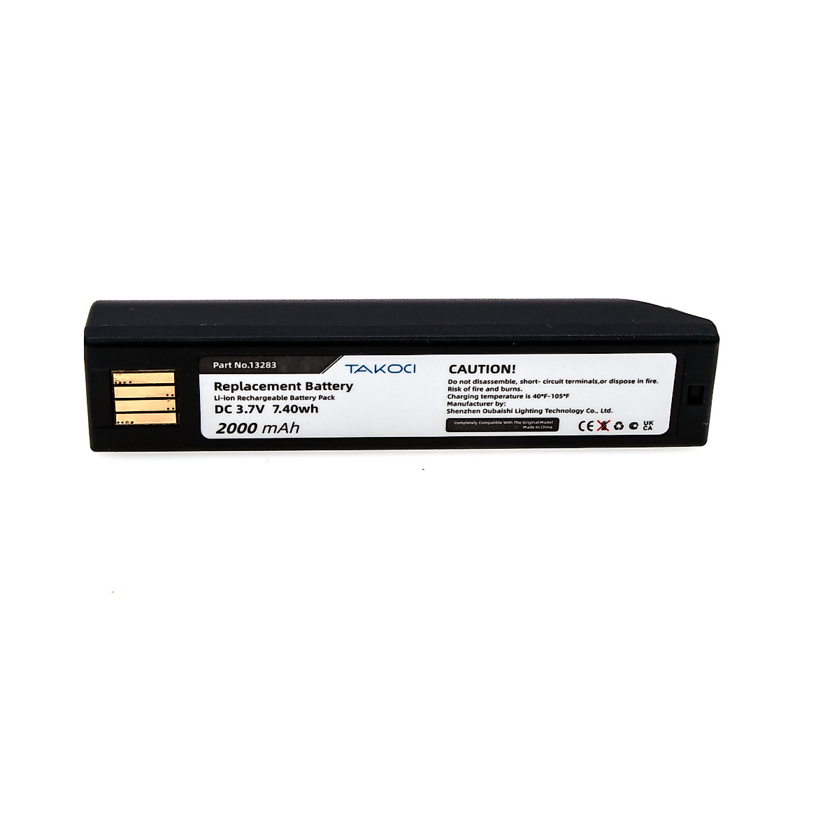 Youejoeq (2-Pack) 2000mAh BAT-SCN01 Battery Replacement for Honeywell 3820 4820 1902GHD/GSR 1452g 1202g,fits Part No 100000495 50121527-002