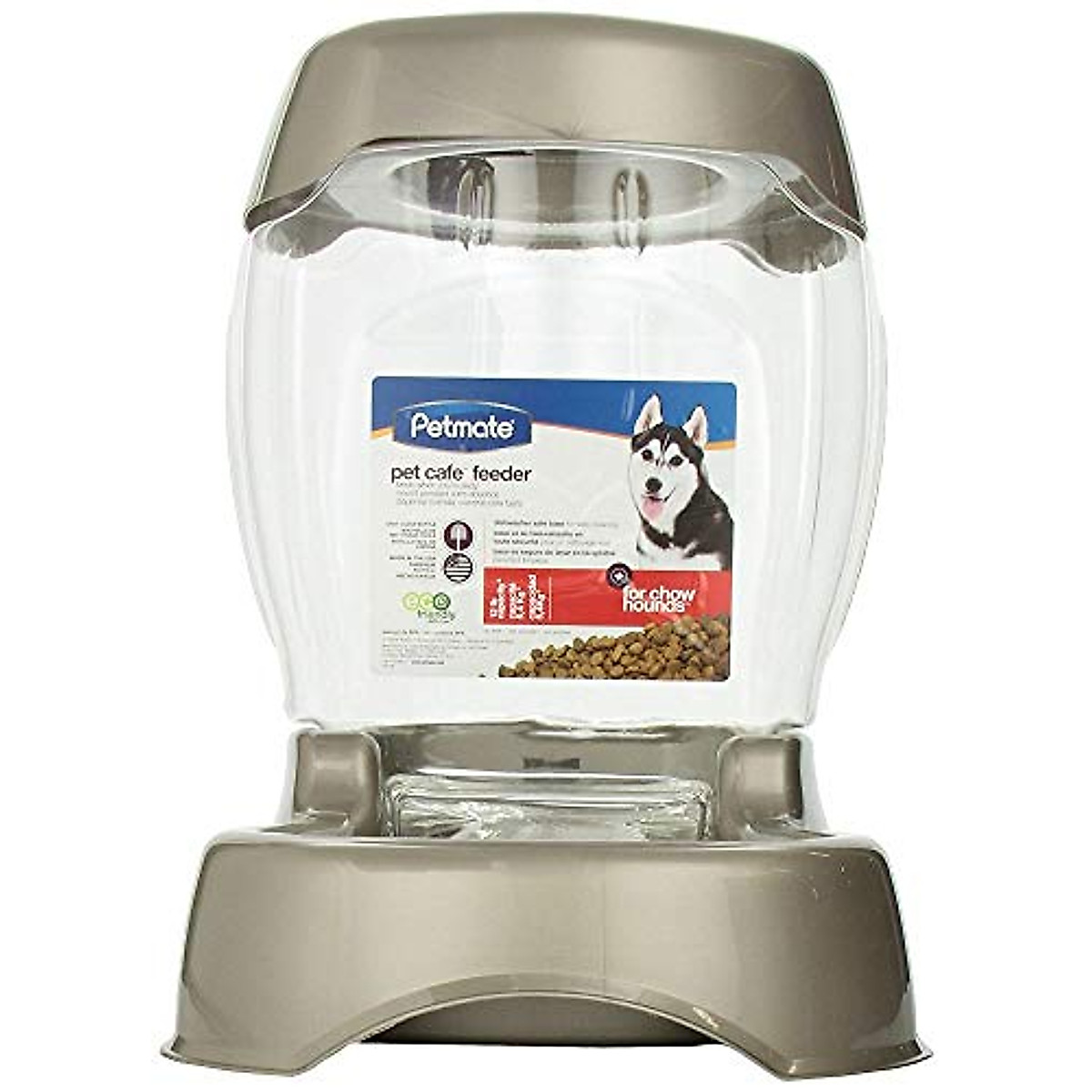Petmate Pet Cafe Feeder Dog and Cat Feeder Pearlescent Colors 3 Sizes