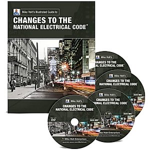 Mike Holt's Changes to the National Electrical Code (textbook & DVDs), 2020 NEC