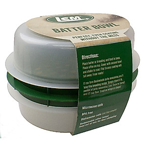 LEM Products 1265 Plastic Batter Bowl, 1 pounds, Green