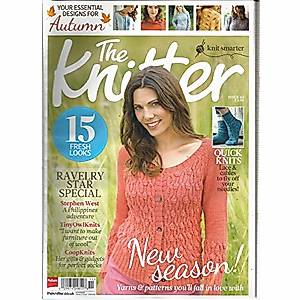 THE KNITTER, NOVEMBER, 2013 ISSUE 63 (YOUR ESSENTIAL DESIGNS FOR AUTUMN)