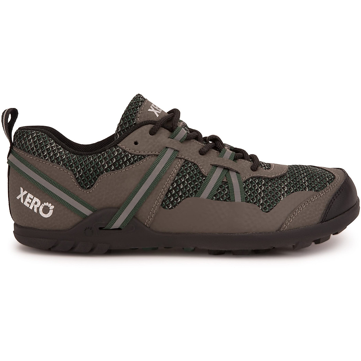 Xero Shoes TerraFlex II Women’s Zero Drop Hiking and Trail Running Shoes Forest