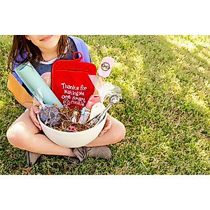 Teacher Appreciation Gift for Women - Thank You Present Potholder - One Smart Cookie Oven Mitt - Set of 2 (One Smart Cookie)