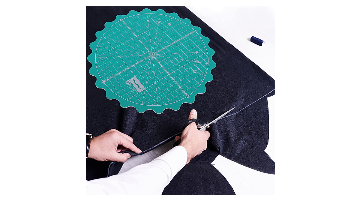 EXCEART Small Rotary Cutting Mat - Perfect for Crafts & Sewing