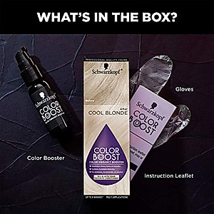 Schwarzkopf Color Boost Color Vibrancy Booster, Cool Blonde
