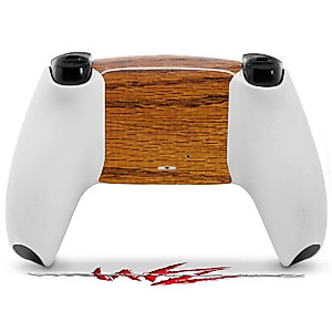 WraptorSkinz Skin Wrap compatible with Sony PS5 DualSense Controller Wood Grain - Oak 01 (CONTROLLER NOT INCLUDED)
