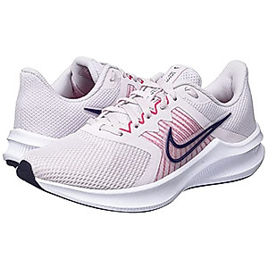 NIKE Women's Sneaker Running Shoe, Venice Blackened Blue Rush Pink White, 9