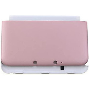 Front Back Faceplate Plates Upper & Bottom Battery Housing Shell Case Cover for 3DS XL / 3DS LL Game Console(Pink)