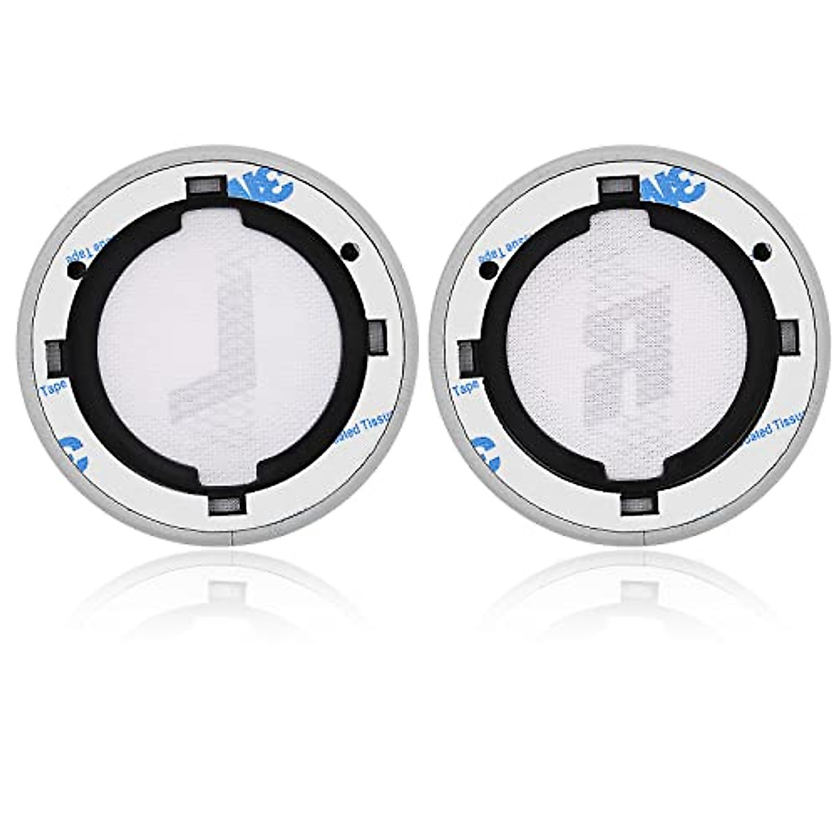 Jarmor Replacement Memory Foam & Protein Leather Ear Cushion Pads Cover for JBL E35 E35BLK E45 E45BT E45BTBLK On Ear Headphones ONLY (Gray)