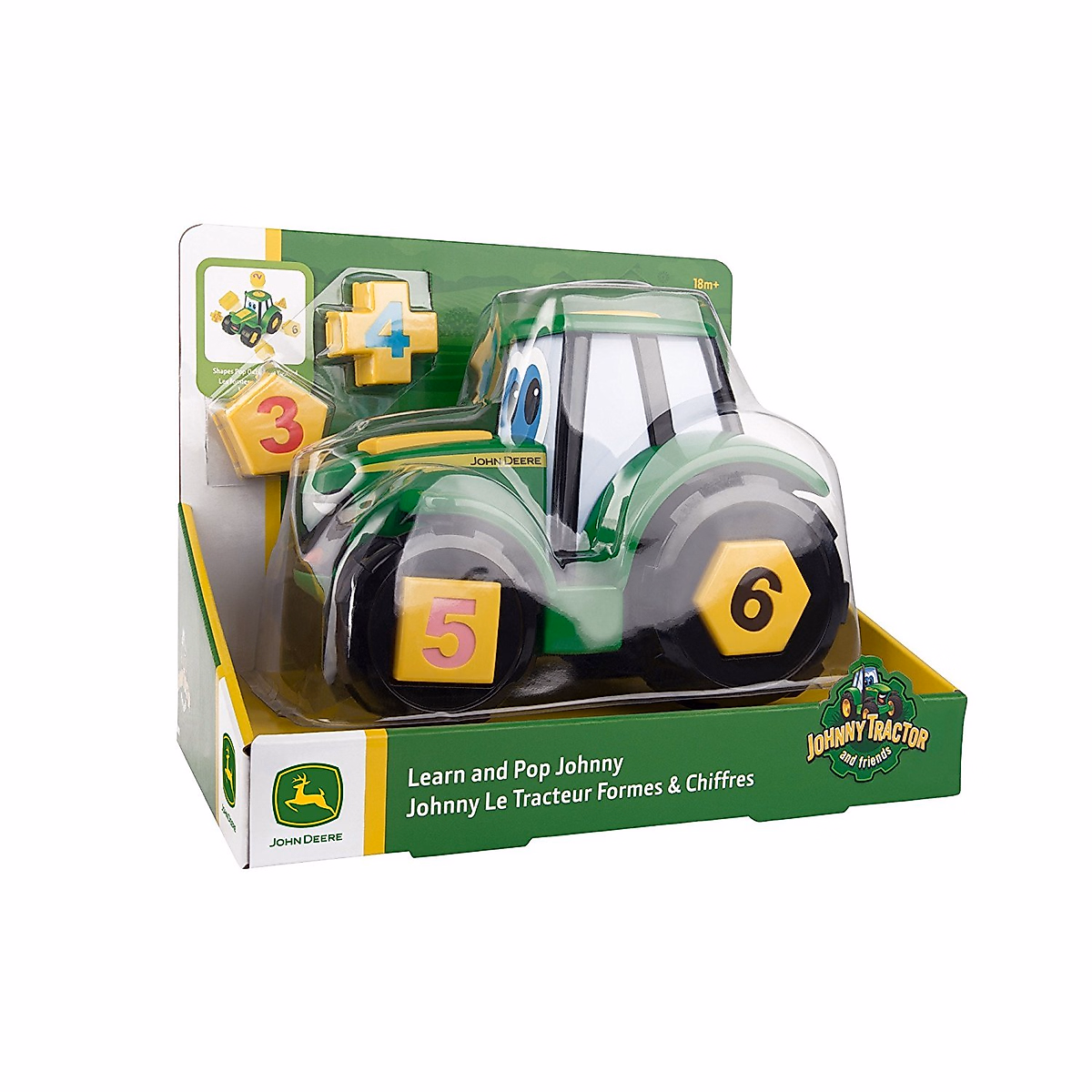 JOHN DEERE Tomy Learn N Pop Johnny Vehicle Toy