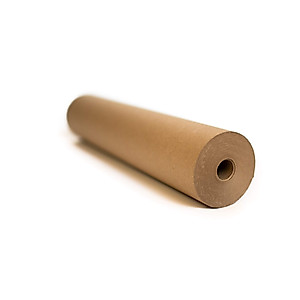 Kraft Brown Paper Roll 30" x 2,400" (200 ft) – 100% Recyclable Craft Construction and Packing Paper for Use in Moving, Bulletin Board Backing and Paper Tablecloths