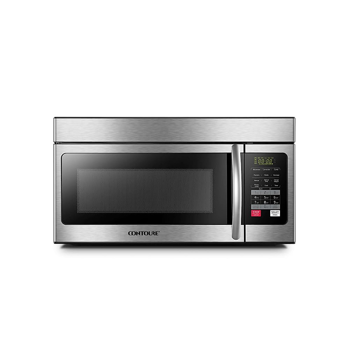 CONTOURE RV Convection Microwave 1.6 cu.ft. | 1000W Power | 4 Auto-Cook Menus | LED Display | Easy Install | RV-500-OTR