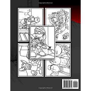 Madnẹss Combạt Coloring Book: Premium Illustration Pages to Color with One Sided Coloring Pages about Characters and Iconic Scenes for Kids & Adults