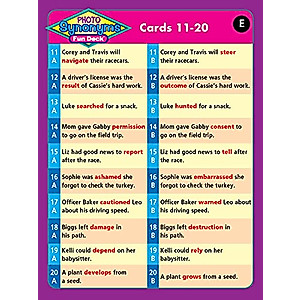 Super Duper Publications | Photo Synonyms Fun Deck Flash Cards | Educational Learning Resource for Children