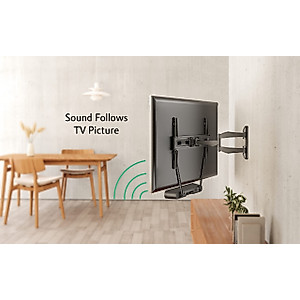 ynVISION.DESIGN TV Mount Bracket Compatible with Sonos Ray Soundbar - Mount Directly to Existing TV Mount (TV Mount Not Included)