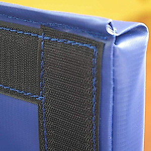 Greatmats Gym Mats 5x10 Ft x 2 Inch, Folding Mats for Martial Arts, Home Exercise Mats, MMA Mats (Blue)