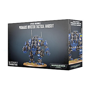 Games Workshop Warhammer 40k - Space Marine Primaris Invictor Tactical Warsuit 48-98 Black