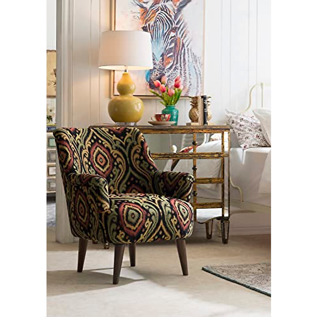 Creative Co-op DA7076 Pineapple Shaped Gold Resin Bookends (Set of 2 Pieces)