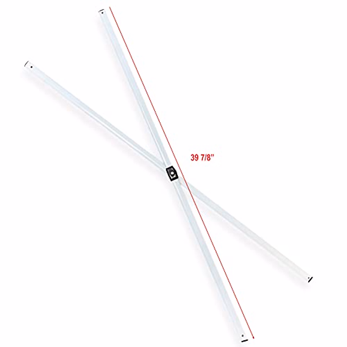 Ozark Trail Coleman First Up 10 X 10 Canopy Gazebo Side Truss Bar 39 7/8" Replacement Parts White