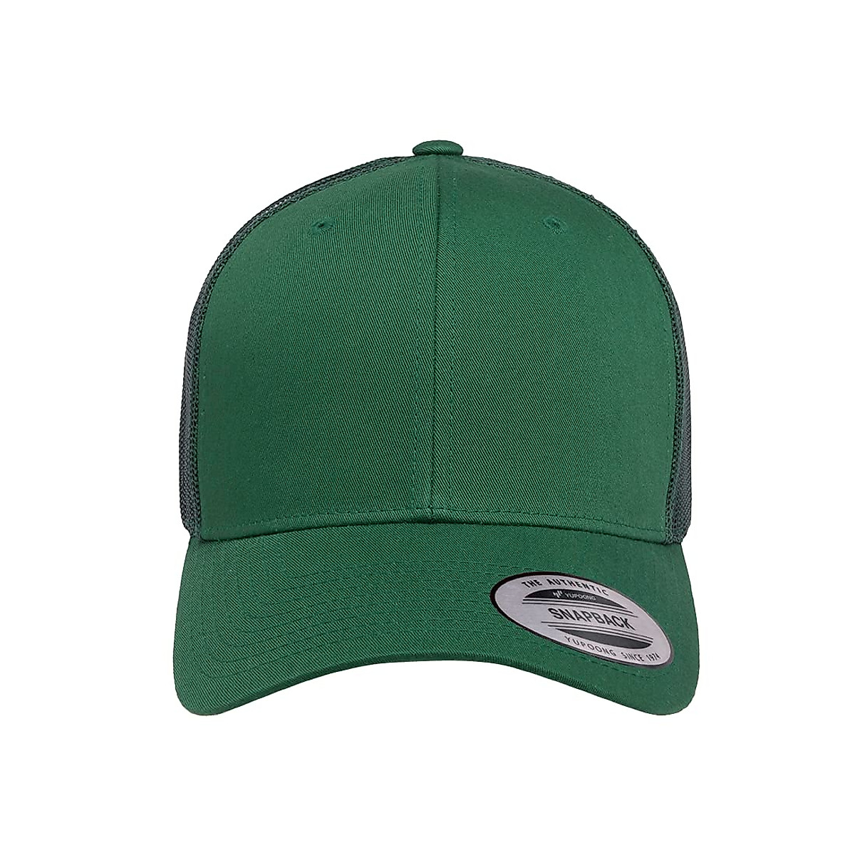 L2K Classics Plain Trucker Mesh Cap Baseball Cap - Mens Hats Trucker Hats for Men - Evergreen