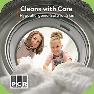 Orange House Liquid Laundry Detergent, Free and Clear, Natural Clean Laundry Detergent, Made of Orange Oil, Hypoallergenic Liquid Detergent No Harmful Chemical, 135.3 Fl Oz, HE & Standard Machine