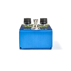 Way Huge WM61 Blue Hippo Analog Chorus MK III Smalls Series Guitar Pedal Bundle with AC Power Supply and 2 Patch Cable