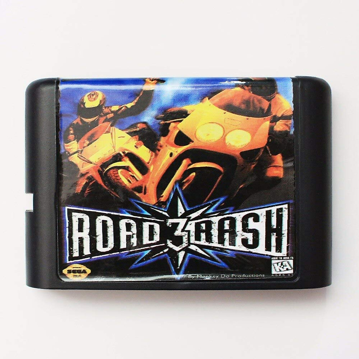 Samrad Road Rash 3 16 bit MD Game Card For Sega Mega Drive For Genesis