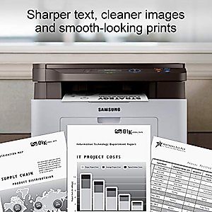 Samsung Xpress M2070W Wireless Monochrome Laser Printer with Scan/Copy, Simple NFC + WiFi Connectivity and Built-in Ethernet (SS298H)